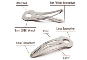 EDC Multi-tool Hair Clip – Peak Prosperity