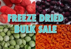 Freeze-Dried Food Bulk Sale – Peak Prosperity