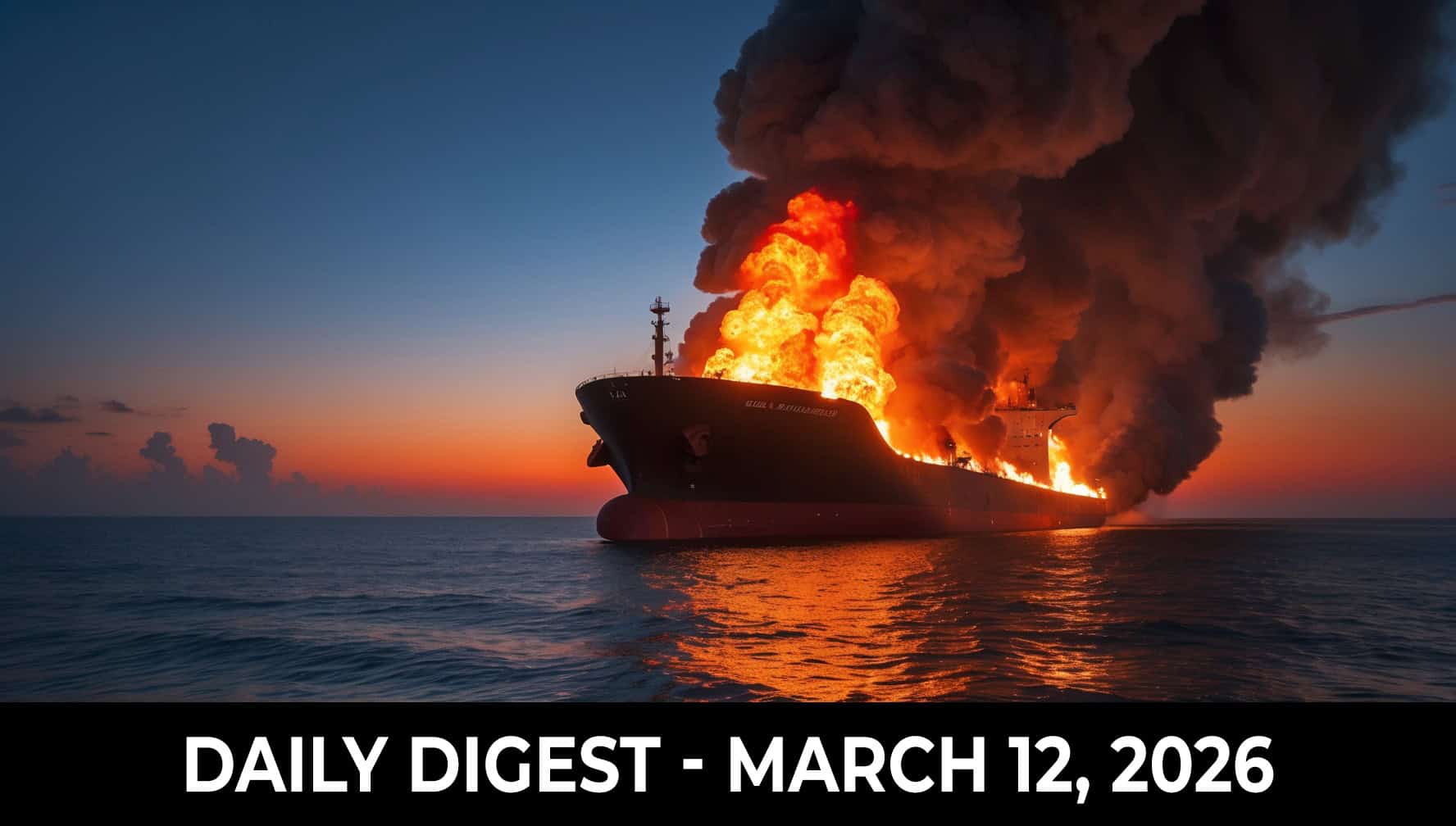 Iran Strikes US Tanker, Fuel Disruptions Prompt Conservation Measures ...